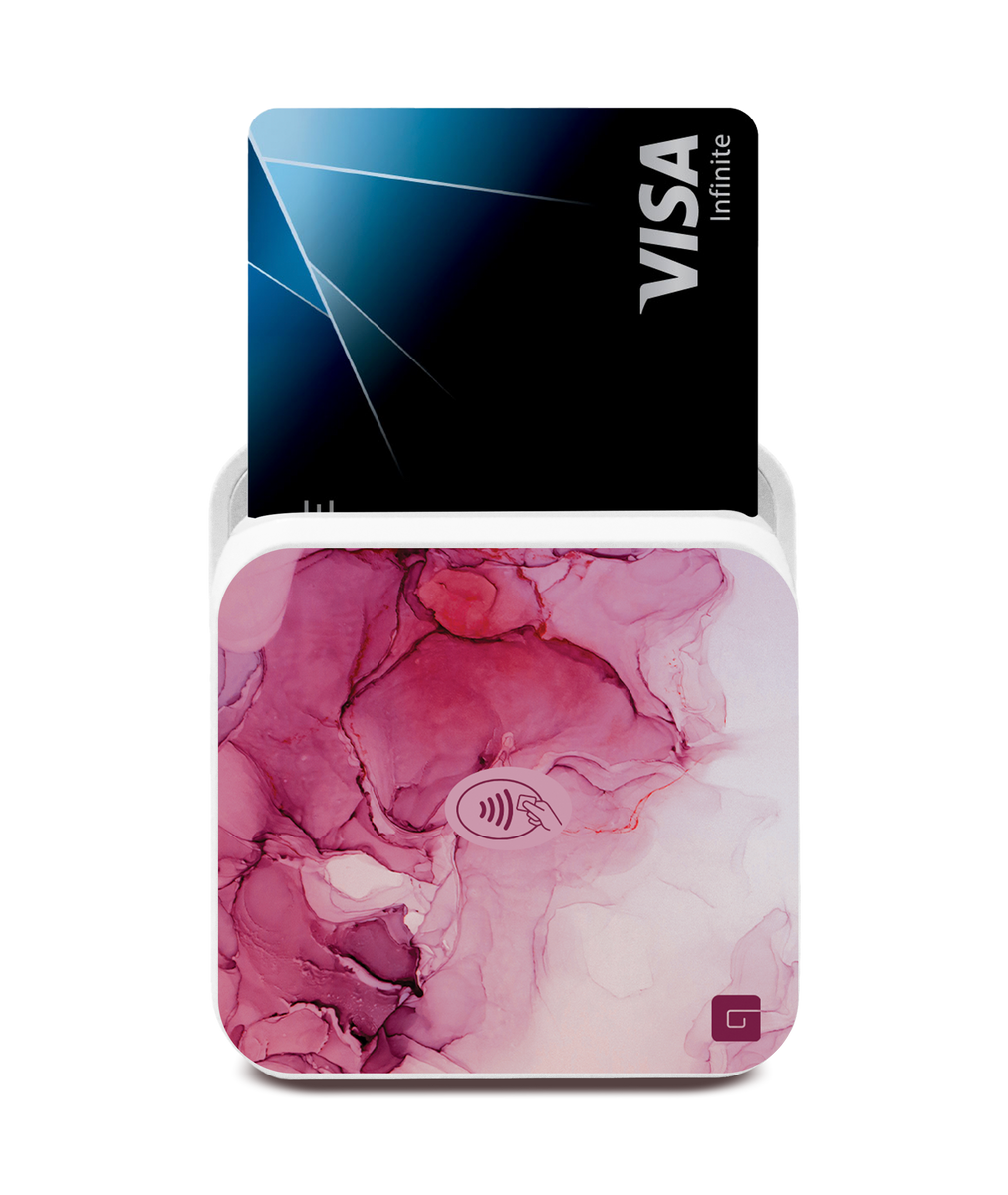 Salon & Spa Credit Card Reader - Dark Pink - GlossGenius – GlossGenius ...